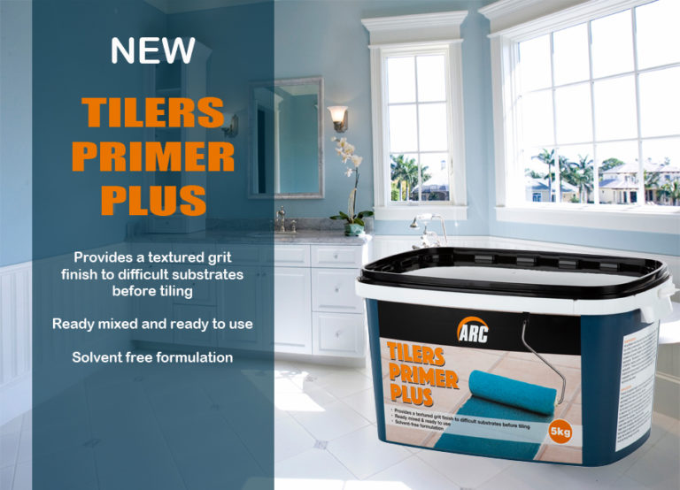 New Tilers Primer Plus – Arc Building Products